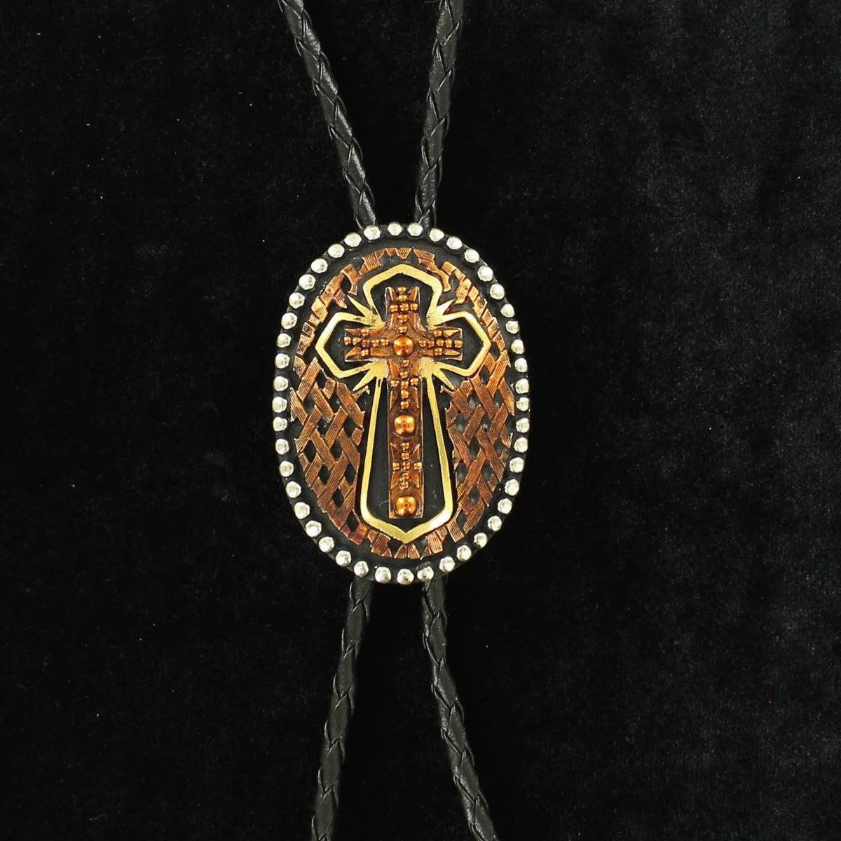 Crumrine Copper Cross - Bolo Tie | Hatcountry